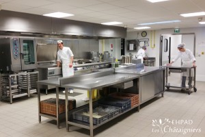 Cuisine de l'EHPAD - EHPAD Les Chataigniers